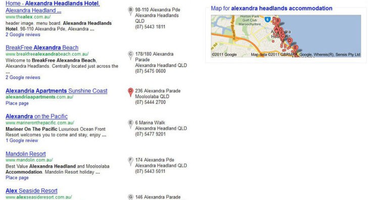 New map layout in Google Search Results - Matter Solutions - Digital Marketing Agency